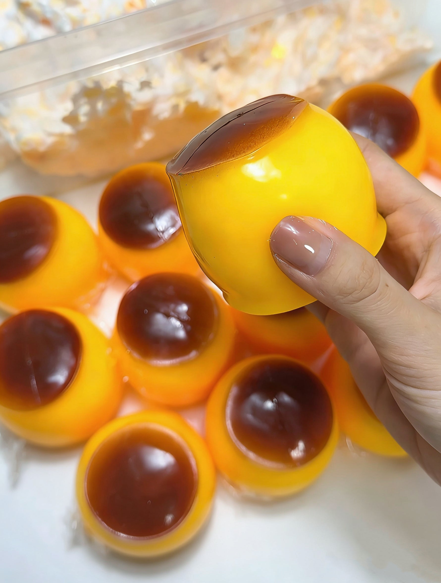 Egg Pudding Stress Ball Squishy Stress Relief Decompression Toy ...